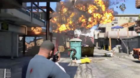 First Gunfight In Gta5 Part 2 [4k 60fps] Youtube