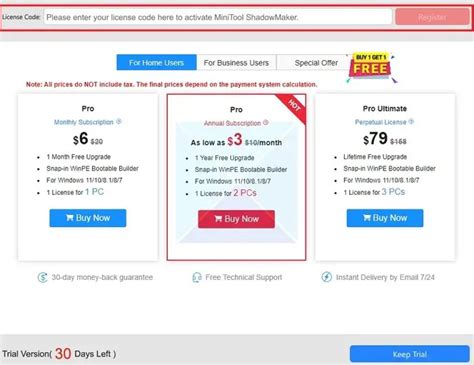 Minitool Shadow Maker Pro Software Giveaway