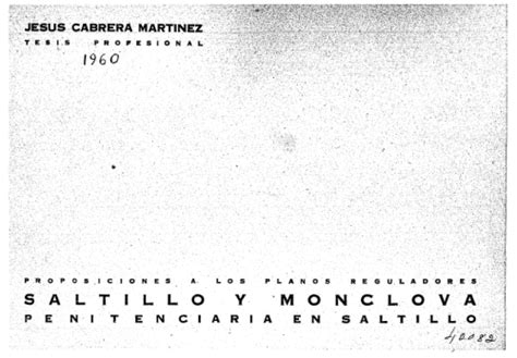 Repositorio De La Facultad De Arquitectura Proposiciones A Los Planos