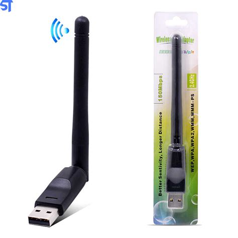 Antena Adaptador Usb Wifi Mbps Lan Dbi G N G B Wi Fi Sobraltech