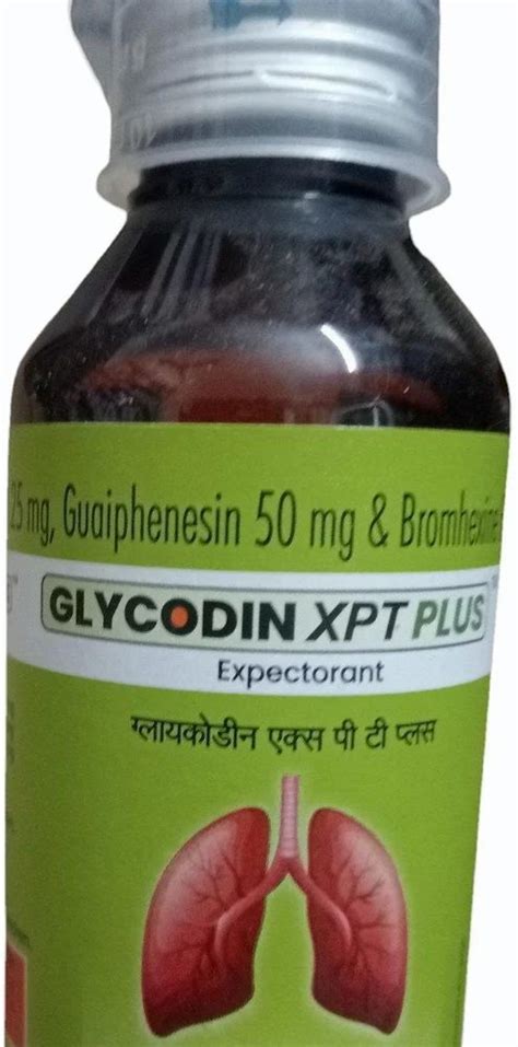 Glycodin Xpt Plus Cough Syrup Packaging Size 100 Ml At Best Price In Jaipur