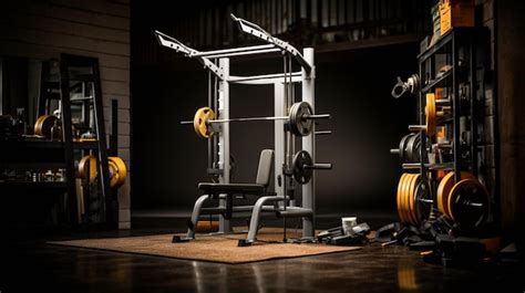 Premium Ai Image Smith Machine For Gym