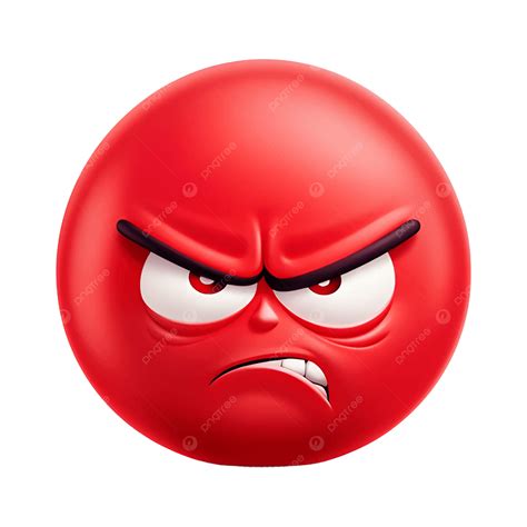 Angry Emoji Vector Generative Ai Angry Emoji Emoji Vector Angry Png