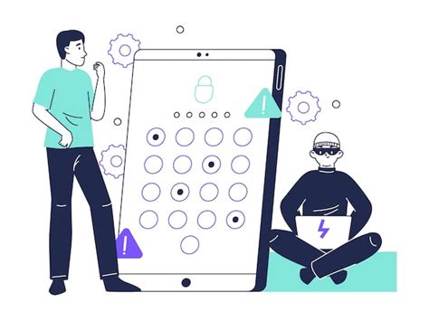 Premium Vector Cyber Hacker Attack Scam Phishing Internet Cyber Crime Security Breach Flat