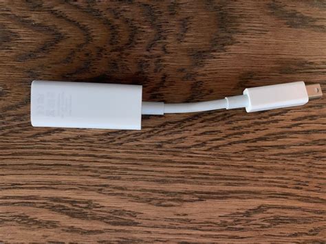 Apple Thunderbolt 2 To Ethernet Adapter Gebraucht In Zürich Für Chf 1