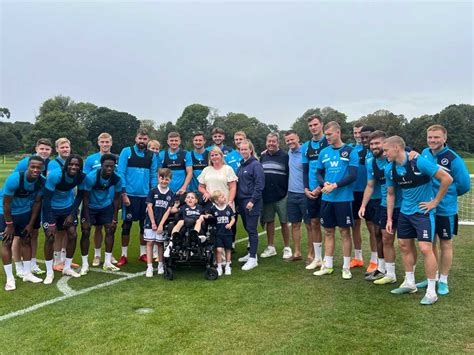 Millwall Fc Event Supporting Olivia And Raising Awareness