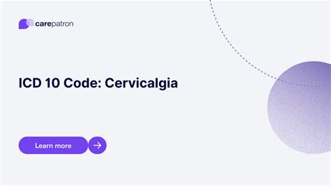 Cervicalgia Icd 10 Cm Codes 2023