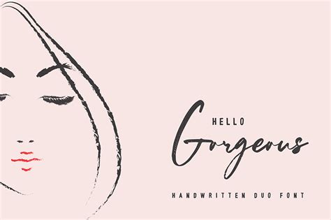 Hello Gorgeous Script Font