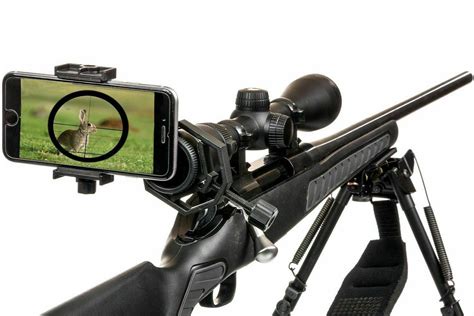 Rgb Universal Mobile Phone Holder Rifle Spotting Scope Cellphone