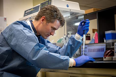 Marine Biologists At Work In The Lab