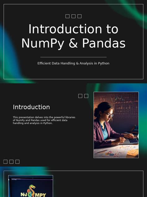 introduction to numpy and pandas pdf computing data