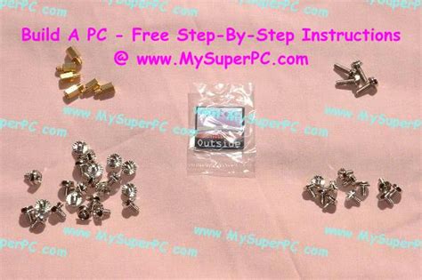 My Super PC Computer Assembly How To Assemble A PC Guide Install The Motherboard Into The
