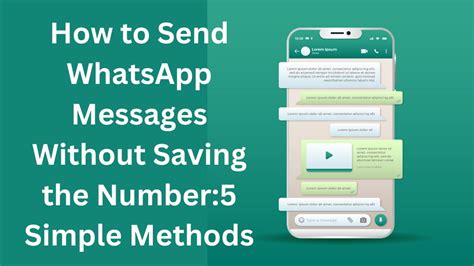 5 Simple Methods How To Send WhatsApp Messages Without Saving The