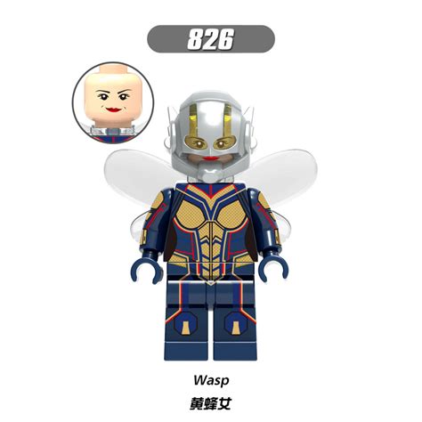 Marvel Wasp Mcu Xh826 Minifigures Brixtoy