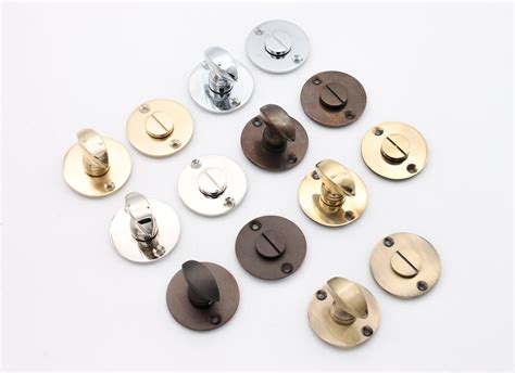 Victorian Vintage Style Solid Brass Lady Bathroom Thumbturn And Emergency