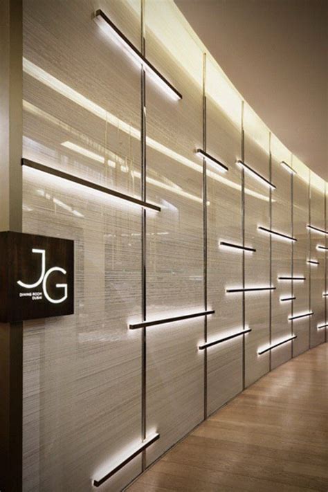 Jg Dubai Стена дизайн Освещение стен Стенные шкафы