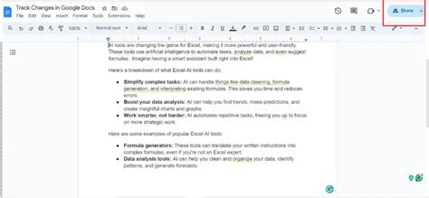 How To Track Changes In Google Docs A Comprehensive Guide GeeksforGeeks