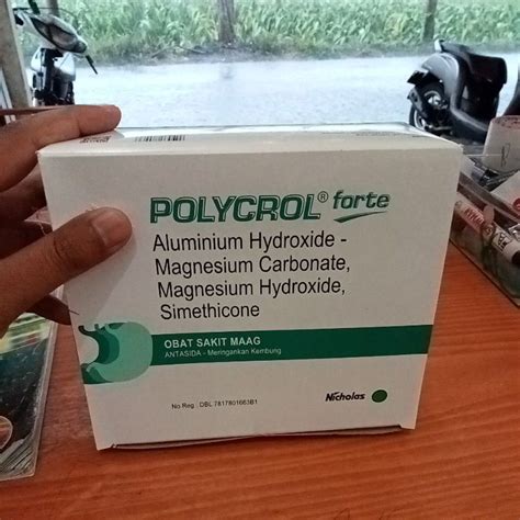Jual Polycrol Forte Tablet Kunyah Per Strip Isi 10 Tabs Shopee Indonesia