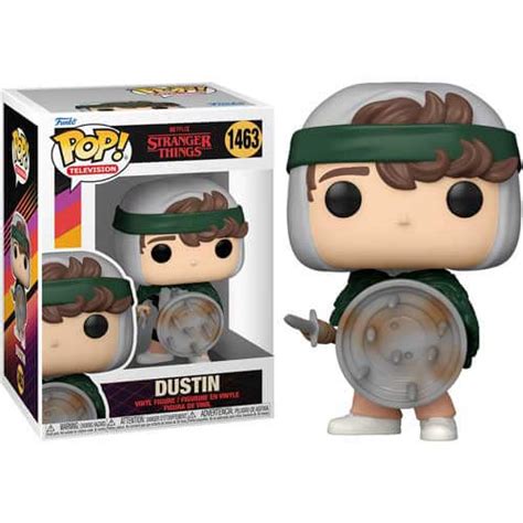 Funko Pop Stranger Things Dustin With Shield 1463 Goblin Games