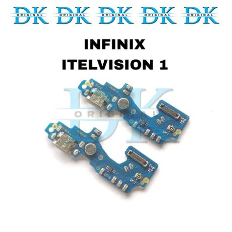 Konektor Charger Infinix Itel Vision 1 USB Papan Cas Mic Pcb Board
