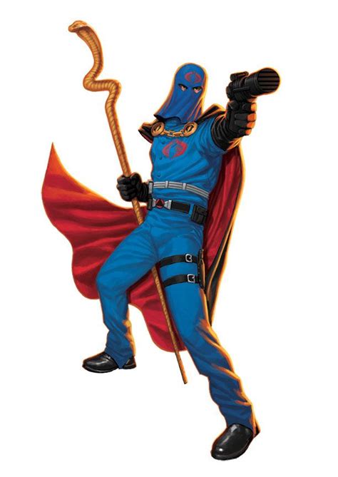 Gi Joe Box Art By Jarreau Wimberly Cobra Commander Gi Joe Cobra Art