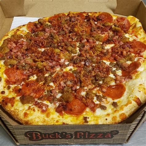 5 Meat Pizza Bucks Pizza Peachtree City