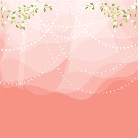 花の背景・壁紙イラスト ピンク・レースカーテン 花 イラスト 壁紙 イラスト