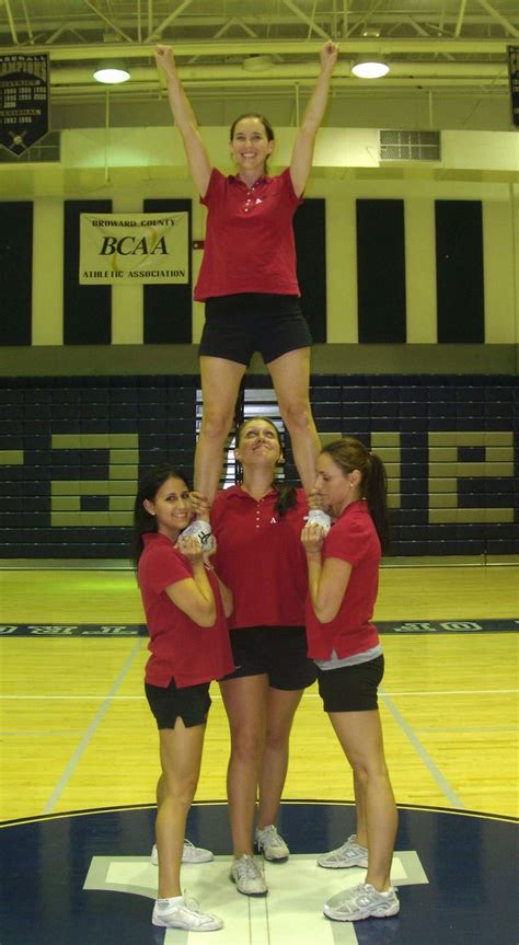 Prep Half Elevator Intermediate Stunt Cheerleading Stunt