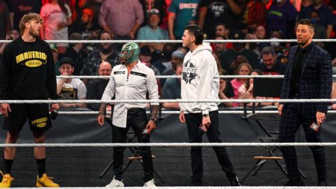 The Miz And Logan Paul Challenge Rey And Dominik Mysterio To A Match At