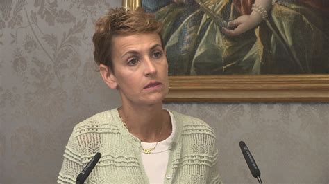 Chivite Pide Fiscalizar Cinco Adjudicaciones De Obra Pública En Navarra Para Despejar Dudas