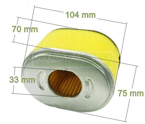 Luftfilter Für Einhell Bg Sc 2240 P Benzin Vertikutierer Ebay