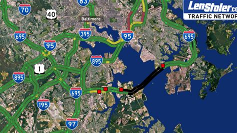 Traffic Update Alternative Routes To Avoid The Key Bridge