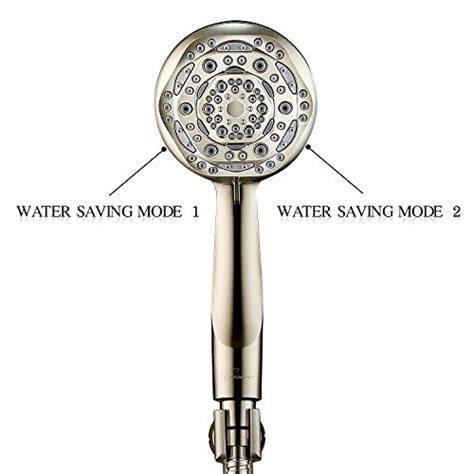 Couradric Handheld Shower Head 7 Function High Pressure Shower Head
