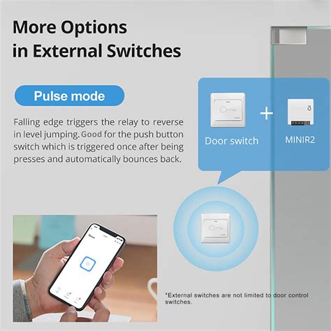 New SONOFF MINIR Two Way DIY Smart Switch WiFi Switch Programmable Light Switch Timer