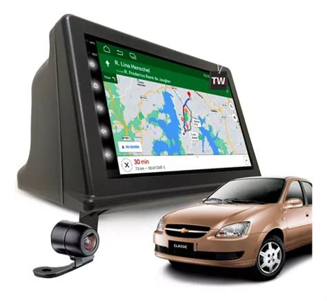 Multimídia Android Gps Corsa G1 Classic Wind Carplay Wifi Bt Parcelamento Sem Juros