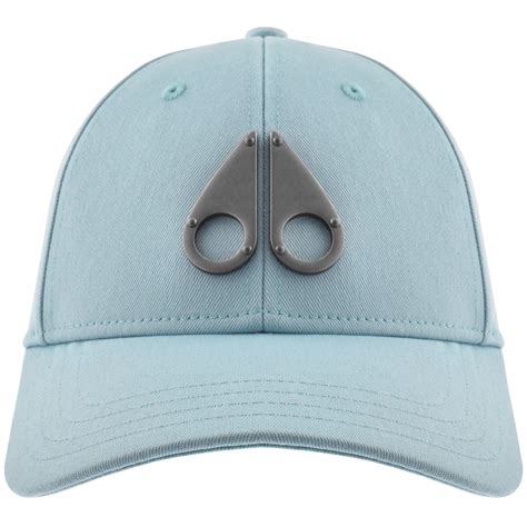 Moose Knuckles Logo Icon Cap Blue Mainline Menswear United States