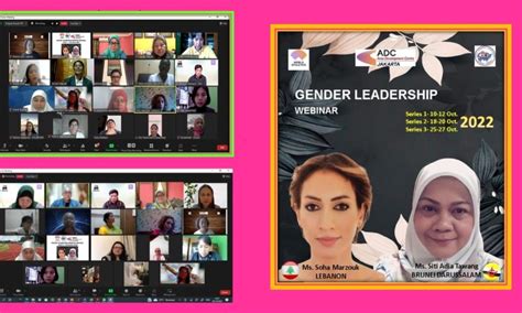 Gender Leadership Webinar Series October 2022 Adc Jakarta