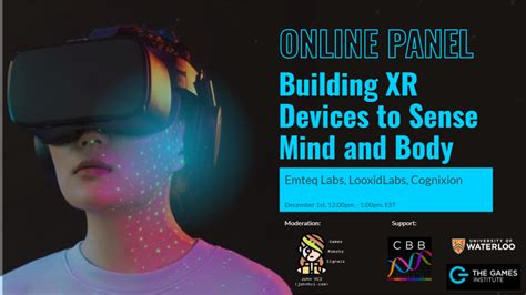 Building Xr Devices To Sense Mind And Body Centre For Bioengineering