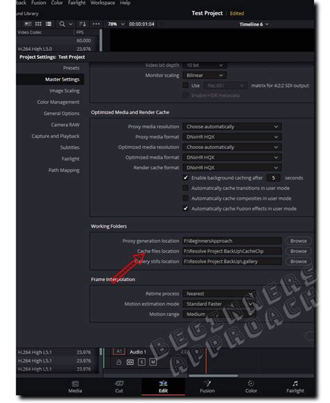 DaVinci Resolve Delete Optimized Media Save Space 2025