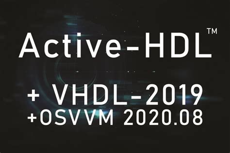 Powerful Fpga Design Creation And Simulation Ide Adds Vhdl 2019 Support