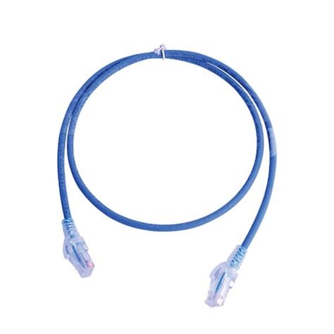 SIEMON MC B PATCH CORD UTP SKINNY CAT AZUL PIES Conectividad