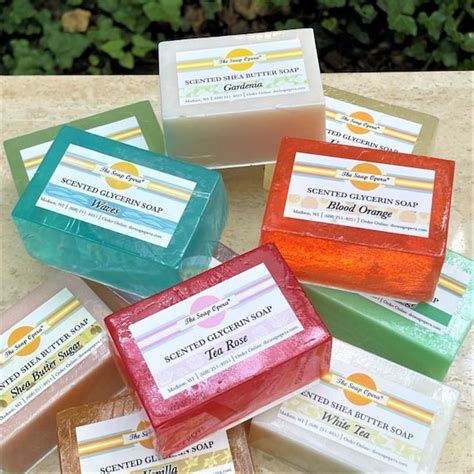 Glycerin Bar Soap 425oz Earthy Etsy