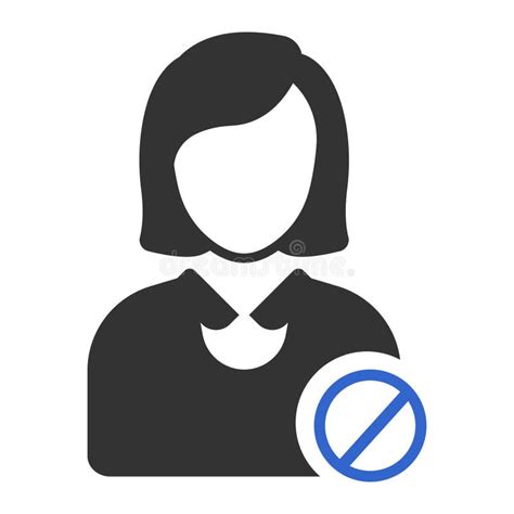 Block Remove Bad User Icon Stock Vector Illustration Of Deny