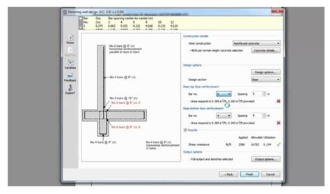 Tekla Tedds Retaining Wall Module Sipilpedia