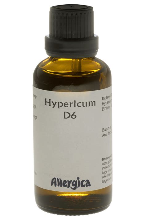 Hypericum D6 Dråber Allergicas Midler Kastanjegaarden