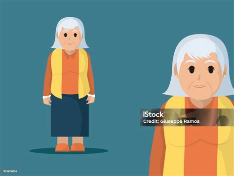 Grandmother Cute Cartoon Stock Illustration Download Image Now