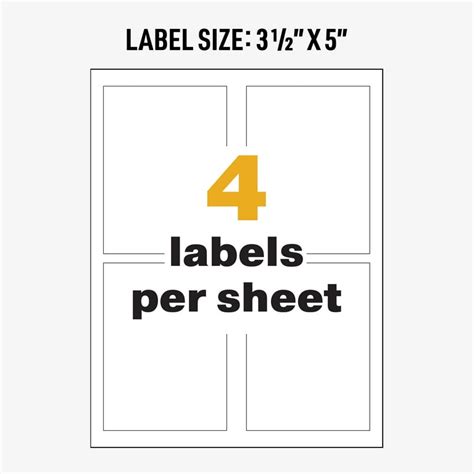 Chemical Label Template