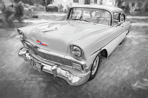 1955 Green Chevrolet Bel Air X113 Photograph By Rich Franco Pixels