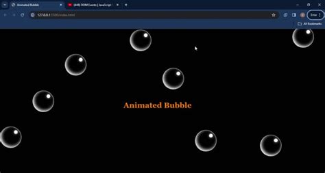 Zainab On Linkedin This Is A Bubble Animation What Is Happening In