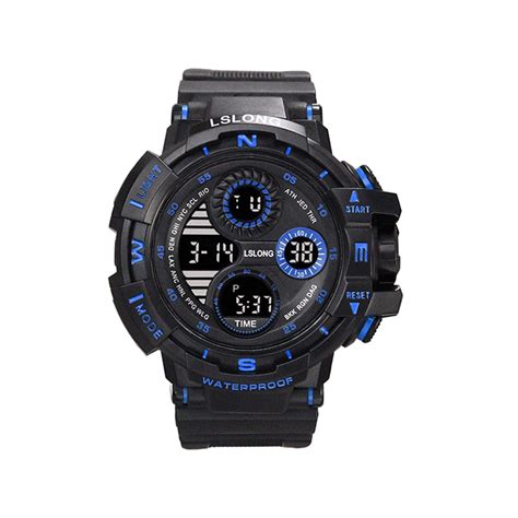 Water Digital Sports Diving Watch With Alarm And Stopwatch Functions
